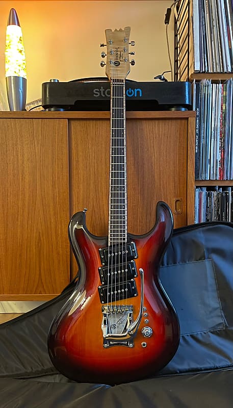 Mosrite Mark V III ”American Model” 1984 - Sunburst | Reverb