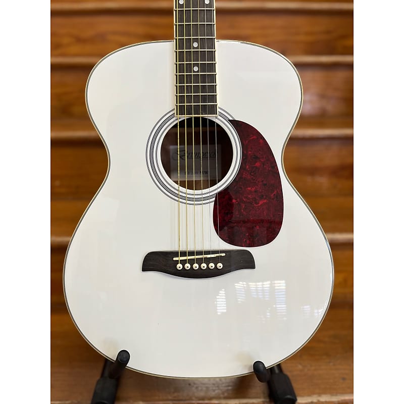 SECONDHAND Brunswick BF200 Acoustic Guitar - White | Reverb