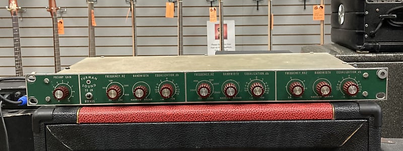 Furman PQ3 Parametric EQ | Reverb
