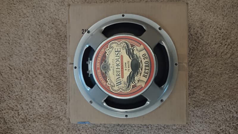 WGS 12" Retro 30 speaker 2020's - Silver | Reverb