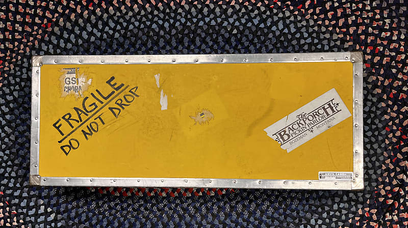 Anvil Heavy Duty Banjo Flight Case A.T.A. 1988 - Yellow | Reverb