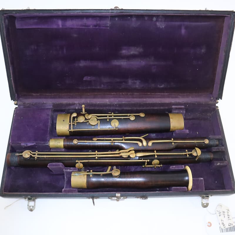 Very Early Heckel Bassoon (1840s) ROBERT HOWE COLLECTION | Reverb
