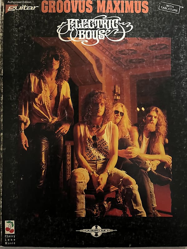 Electric Boys - Groovus Maximus - Guitar tab / tablature Book | Reverb