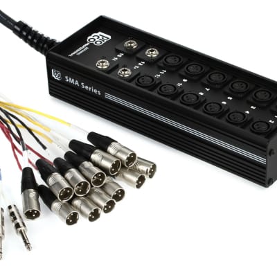 Pro Co SMA1204FBQ-25 SMA Series 12x4 Stage Snake with 1/4 | Reverb