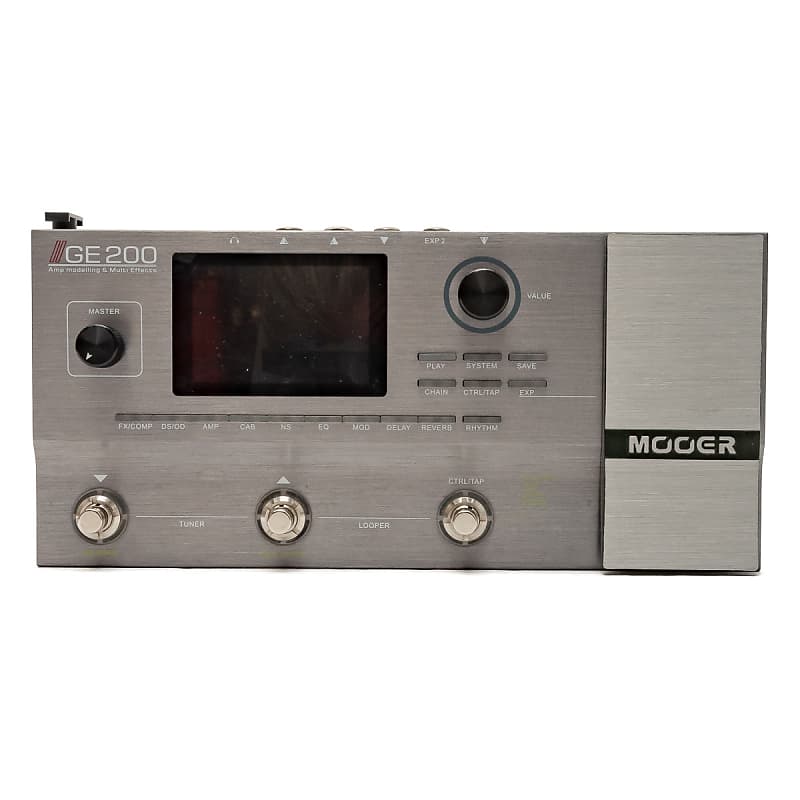 Mooer - GE-200 - Amp Modeling & Multi-FX Pedal w/ PSU - x5948 | Reverb