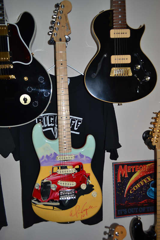 Fender Stratocaster with Maple Fretboard 2006 Custom Paint By | Reverb