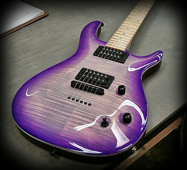 Kiesel CT-6 2015 Trans White California Burst-(custom finish) | Reverb