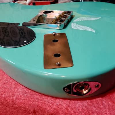 Telecaster Esquire Snakehead body 2020 - Teal | Reverb
