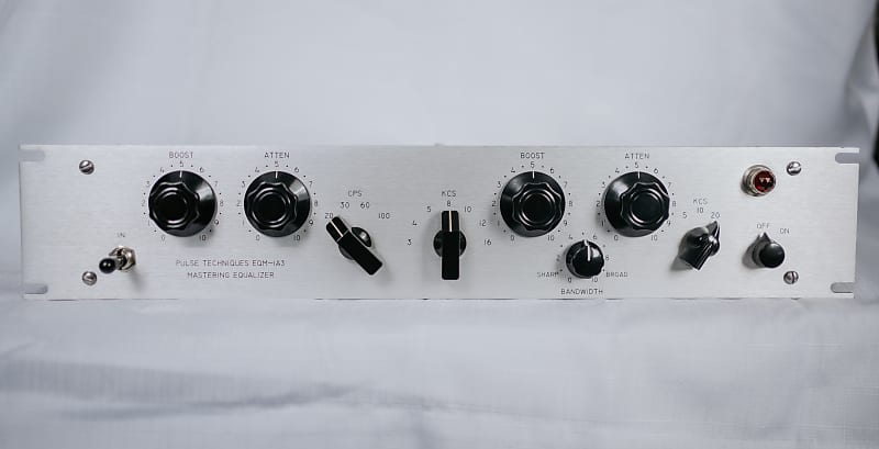 Pultec EQM-1A3 Tube Mastering EQ Pulse Techniques | Reverb