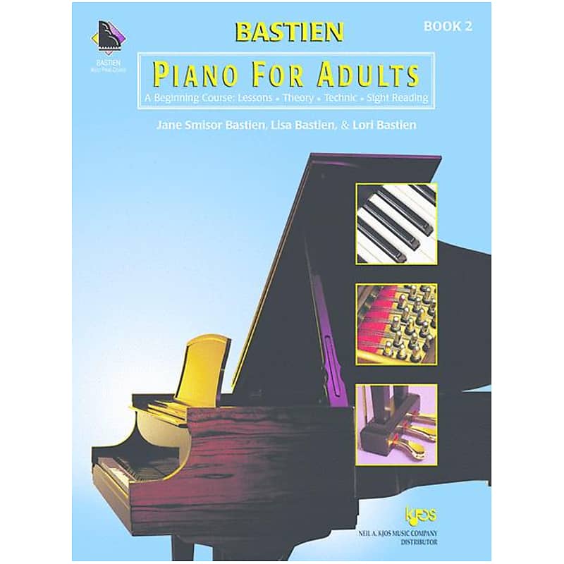 Bastien Piano For Adults, Book 2 (Book Only) | Reverb