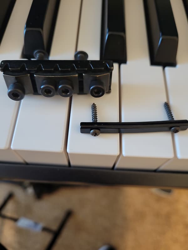 Ibanez 48 mm 7 string Locking Nut Black - 2LN1MAD005 | Reverb