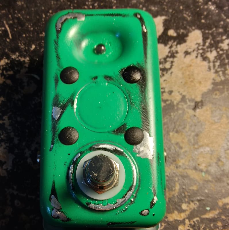 Dongeomac Green Ringer in Distressed Green/Black Satin Mix | Reverb