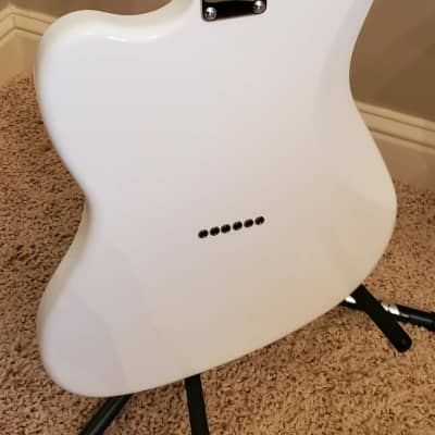 Baritone Jazzmaster HT Tom Delonge Style Build White | Reverb