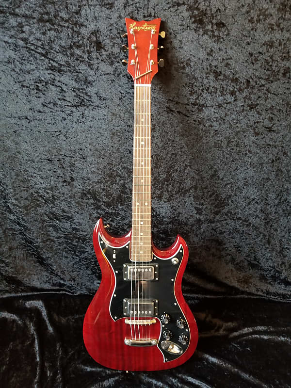 Hagstrom HIIN 1970's - Cherry | Reverb