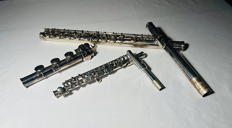 Armstrong 80 Flute Metal Piccolo Combo Sterling Silver AS-IS | Reverb