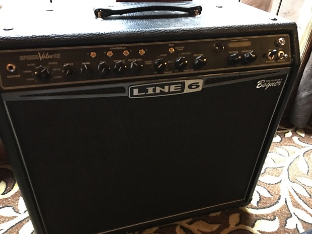 Bogner Line 6 Spider Valve 112 Tube Amp With FBV Shortboard | Reverb