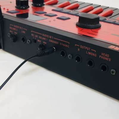 RARE - Korg Microkorg Red / Black Limited Edition 2002 | Reverb