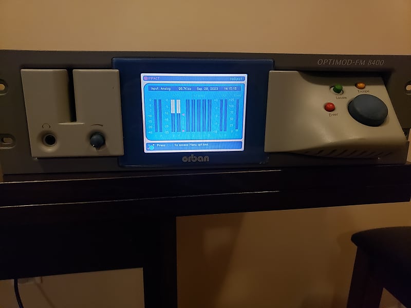 Orban Optimod 8400 | FM Broadcast Processor, Suitable for | Reverb