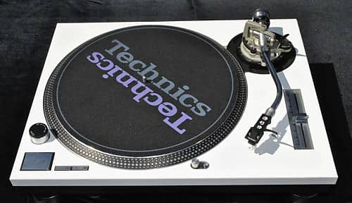 Technics Face Plate For SL1200MKII White (turntable not | Reverb
