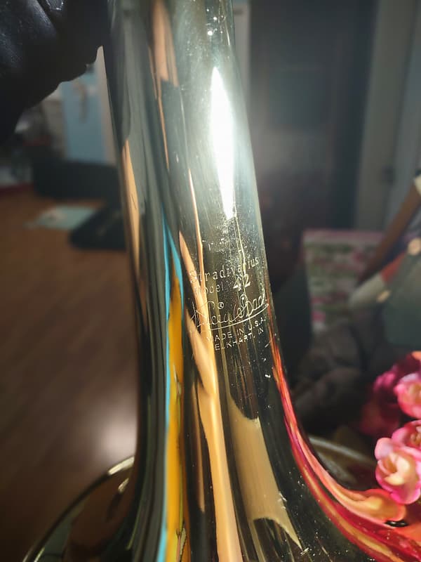 Bach 42 Stradivarius Professional Model Tenor Trombone with F | Reverb