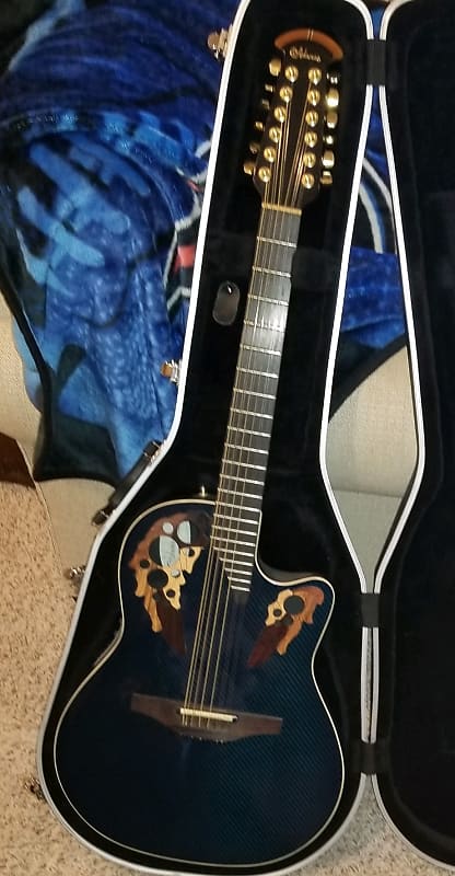 Ovation Adamas 12-String 2010 Blue | Reverb Canada