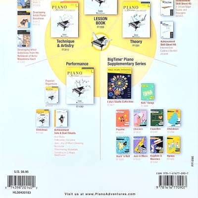 Piano Adventures Lesson Book Level 4 (2nd Edition) | Reverb