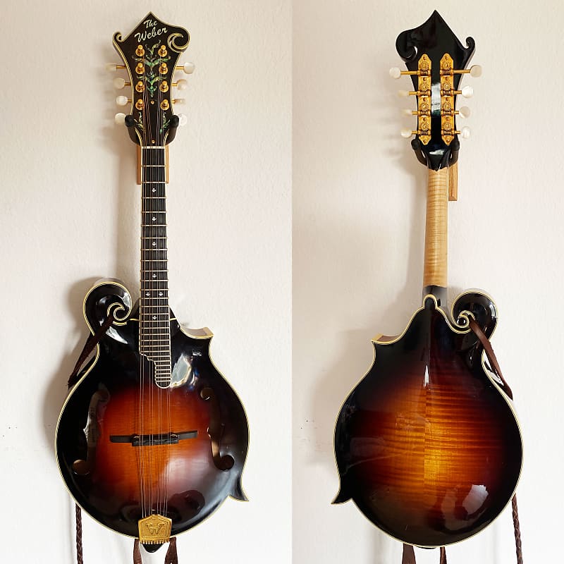 Mandolin - Custom F-Type Weber Fern, Hoffee Carbon Fiber | Reverb
