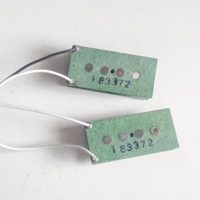 Fender Precision pickup made from old parts 1972 Green | Reverb UK