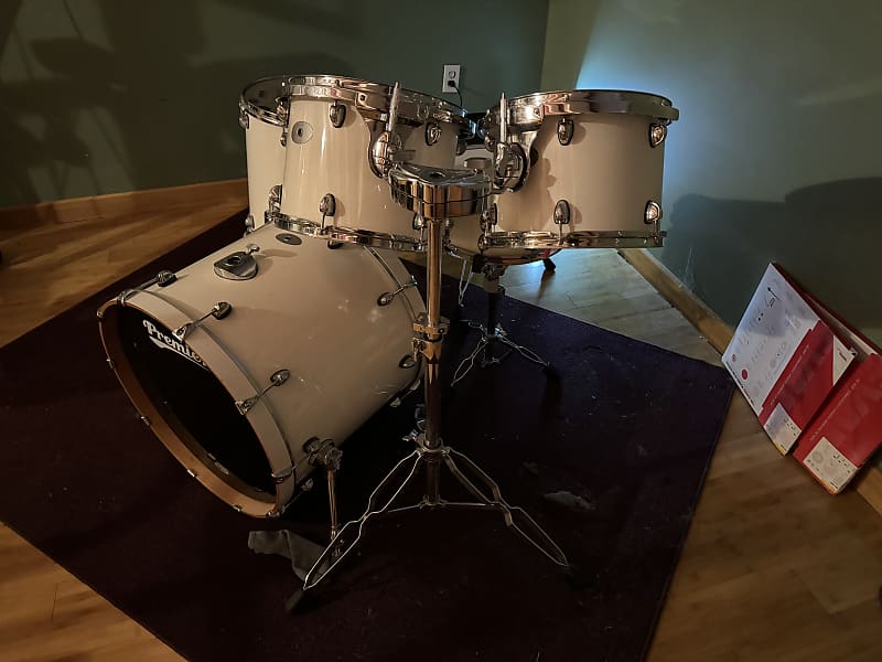 Premier Artist Birch - White Lacquer | Reverb