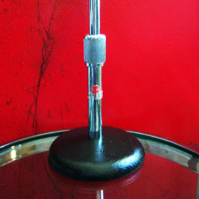 Vintage 1950's era Atlas Sound DS-5 cast iron microphone desk | Reverb