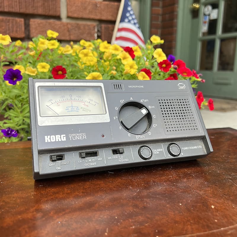 Vintage Korg WT-12 Chromatic Tuner (Works, 80s-90s) | Reverb