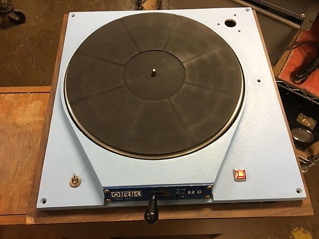 Vintage QRK Model 12C 12-C 3 peed 33, 45 and 78 rpm Turntable | Reverb