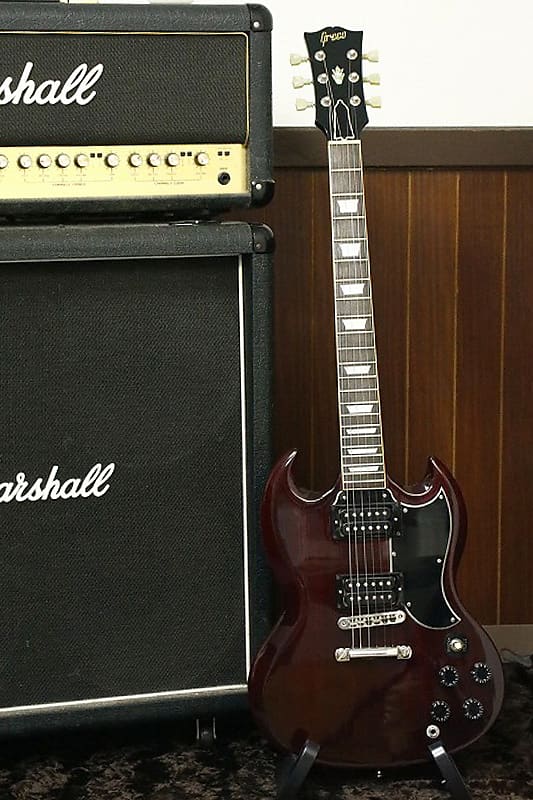 1979 made Greco SG-600 SG Cherry finish U-1000 Pickup Fujigen | Reverb