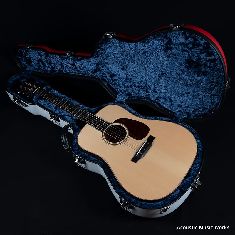 Calton Cases Dreadnought Flight Case, Red White and Blue | Reverb