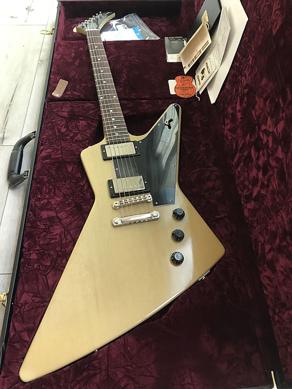 Gibson Explorer 1958 Reissue TV Yellow (Custom Shop - 1 of | Reverb