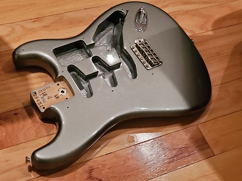 Fender EC Eric Clapton Stratocaster body - Pewter 2012 Pewter | Reverb