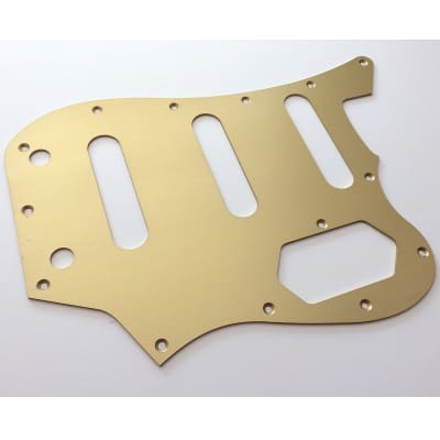 HERAD Squier Bass VI Pickguard. Gold Anodised Aluminium. | Reverb UK