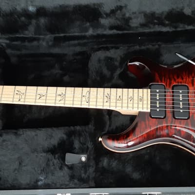 PRS Custom 22 Special 10 Top - Fire Red Burst | Reverb