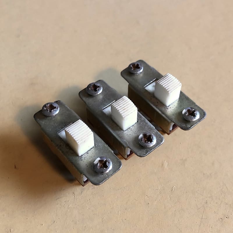(3) 1960s Japan On/Off Selector Switches Fujigen | Reverb