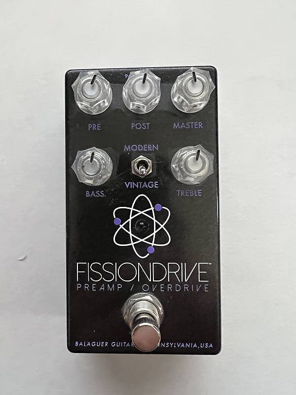 Balaguer Fission Drive V2 - Black with Graphics | Reverb