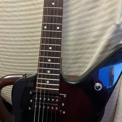 Washburn dime 332 electric guitar - Black | Reverb