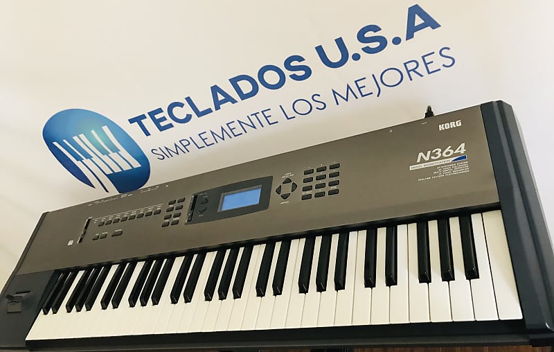 Excellent Korg N364 61-key Workstation Original Color. Fully | Reverb