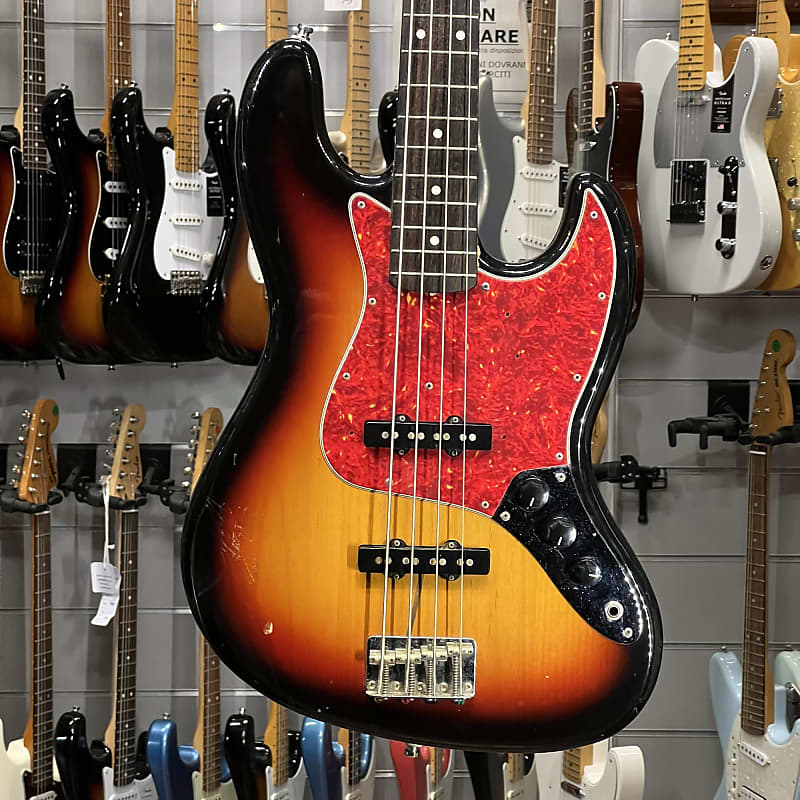 Fender 62 Jazz Bass Reissue Japan Sunburst | Reverb
