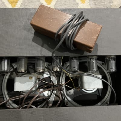 Vintage 1960’s Teisco 73 Tube Amplifier Twin 8” | Reverb Canada