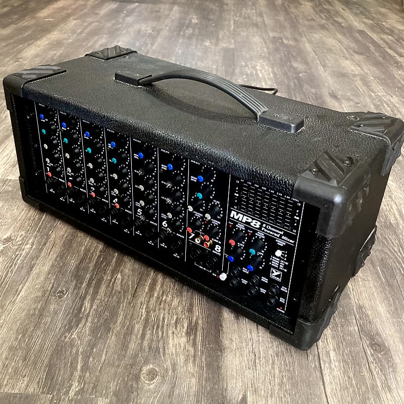 Yorkville Micromix MP8 8 channel mixer (black, 1990s?) | Reverb