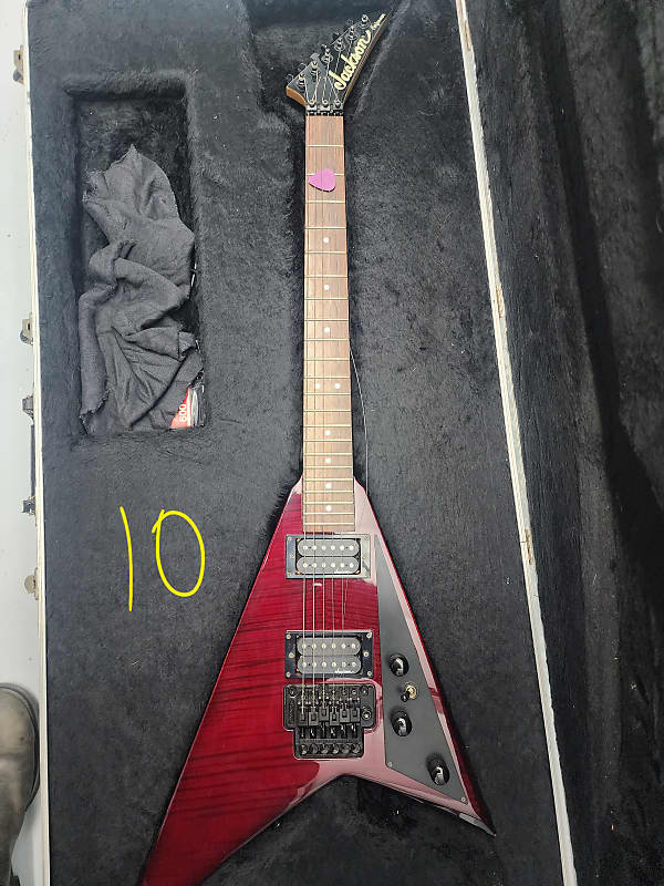 Jackson Rhoads Performer PS3-T 1998 - Cherry/Black | Reverb