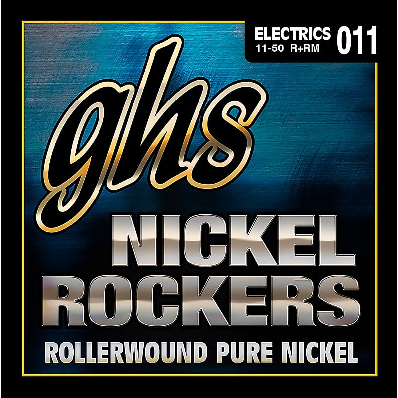 GHS R+RXL Nickel Rockers Pure Nickle Rollerwound Medium | Reverb