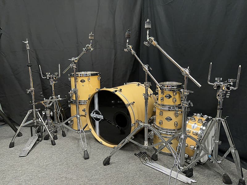 ddrum Dominion Maple 7 Piece Drum Set with Hardware | Reverb