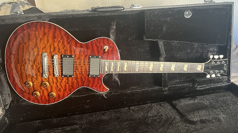 (Very rare) 2003 ESP Eclipse-II ACSB QM "early lawsuit" | Reverb