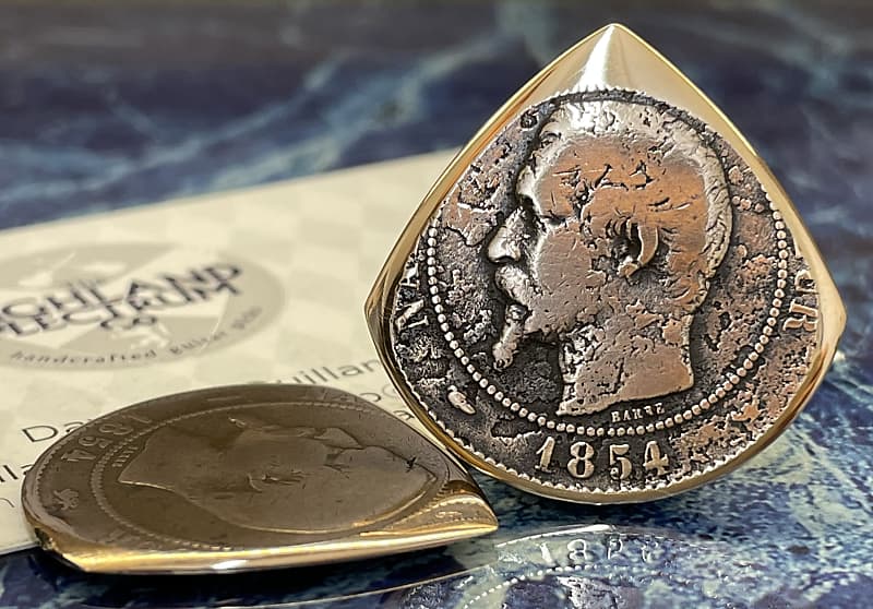 The Highland Plectrum Co. One 1854 French Napoleon 3rd 10 | Reverb UK